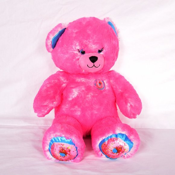 Build-A-Bear | Toys | Build A Bear Birthday Hot Pink Stuffy Plush ...